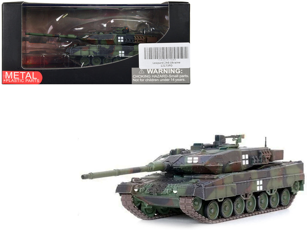 Leopard 2A6 Main Battle Tank Green Camouflage "Ukrainian Army" "Armor ...