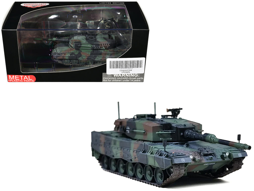 Leopard 2A4 Main Battle Tank with Snorkel "NATO Camouflage" German Arm ...