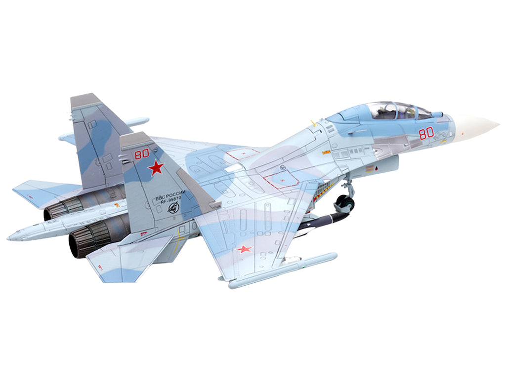 Sukhoi Su-30M2 Flanker-C Fighter Aircraft #80 "Russian Air Force" "Win ...