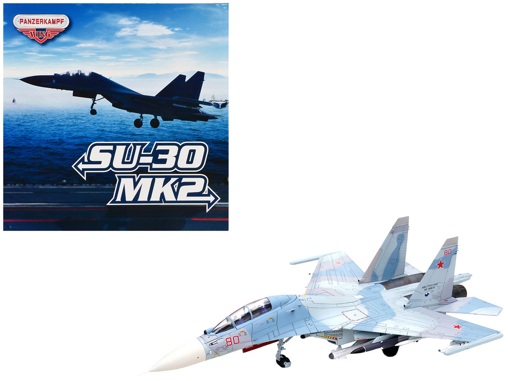 Sukhoi Su-30M2 Flanker-C Fighter Aircraft #80 "Russian Air Force" "Win ...