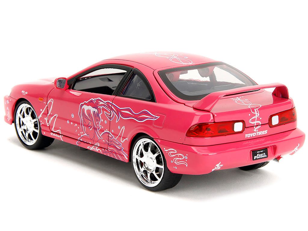 1995 Honda Integra Type R Pink with Graphics "Fast & Furious Remix" Se ...