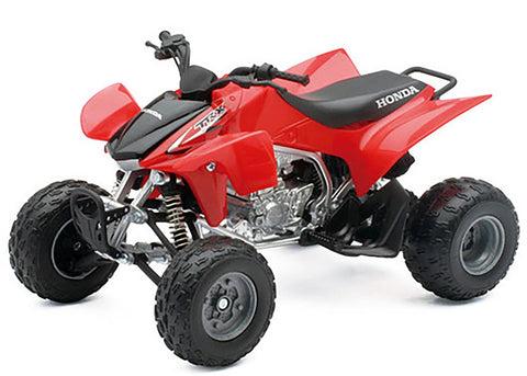Honda TRX 450R ATV Red 1/12 Diecast Motorcycle Model by New Ray – Main ...