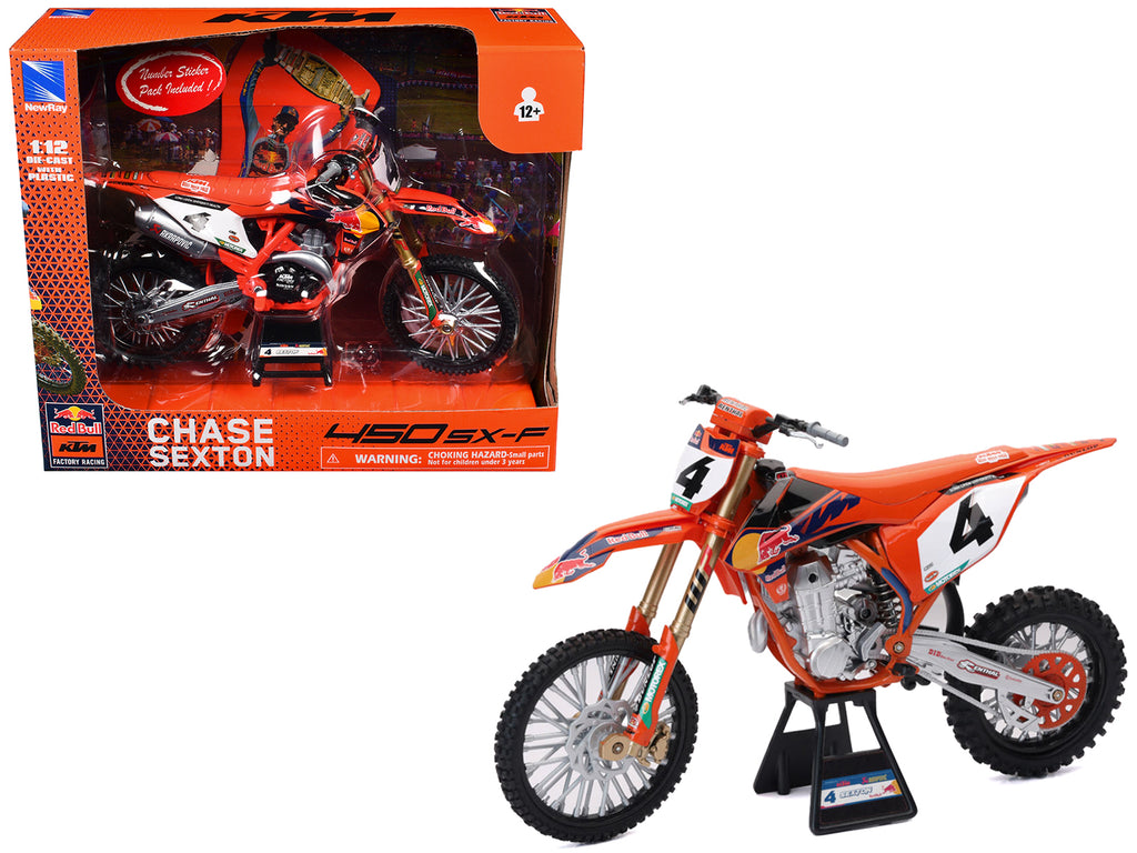 KTM 450 SX-F Motorcycle #4 Chase Sexton "Red Bull KTM Factory Racing ...