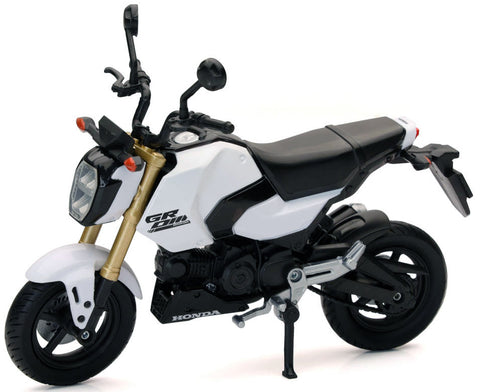 Honda GROM Motorcycle White 1/12 Diecast Model by New Ray – Main Street ...