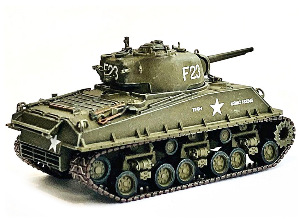 United States M4A3 HVSS POA-CWS-H5 Flamethrower Tank Olive Drab F-23 ...
