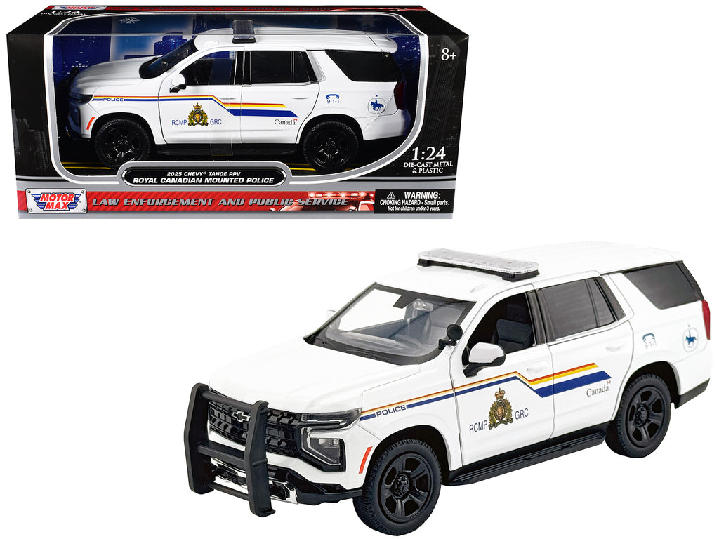 2025 Chevrolet Tahoe PPV with Light Bar "RCMP Royal Canadian Mounted P ...