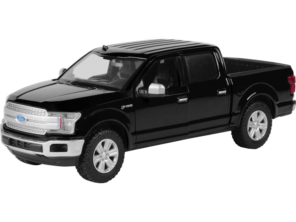 2019 Ford F-150 Lariat Crew Cab Pickup Truck Black 1/27 Diecast Model ...