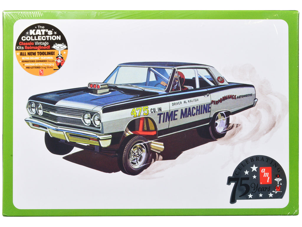 1965 Chevrolet Chevelle AWB Funny Car "Time Machine" Plastic Model Kit ...
