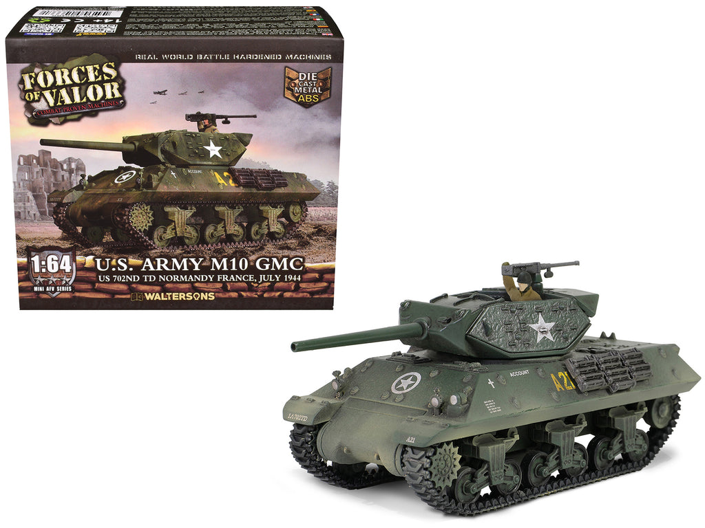 U.S. Army M10 GMC Tank "702nd Tank Destroyer Battalion Normandy France ...