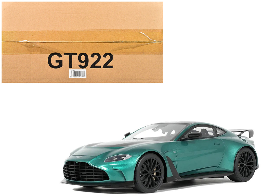 2023 Aston Martin Vantage V12 British Racing Green with Black Hood and ...