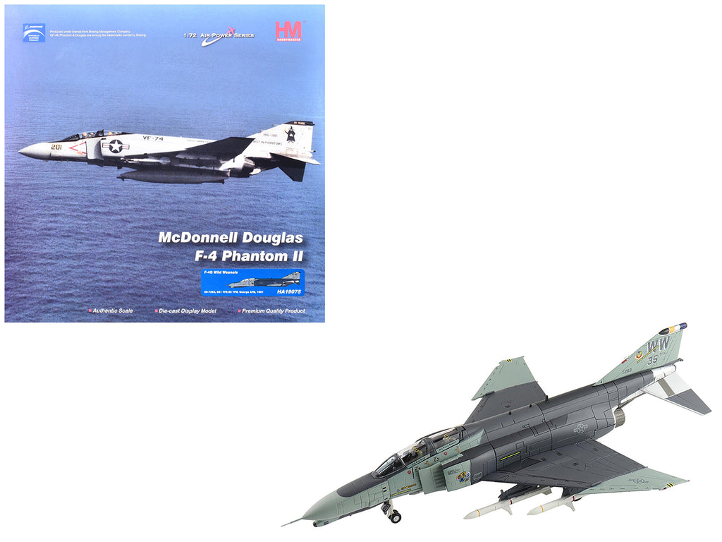 McDonnell Douglas F-4G Phantom II Fighter-Bomber Aircraft "Wild Weasel ...