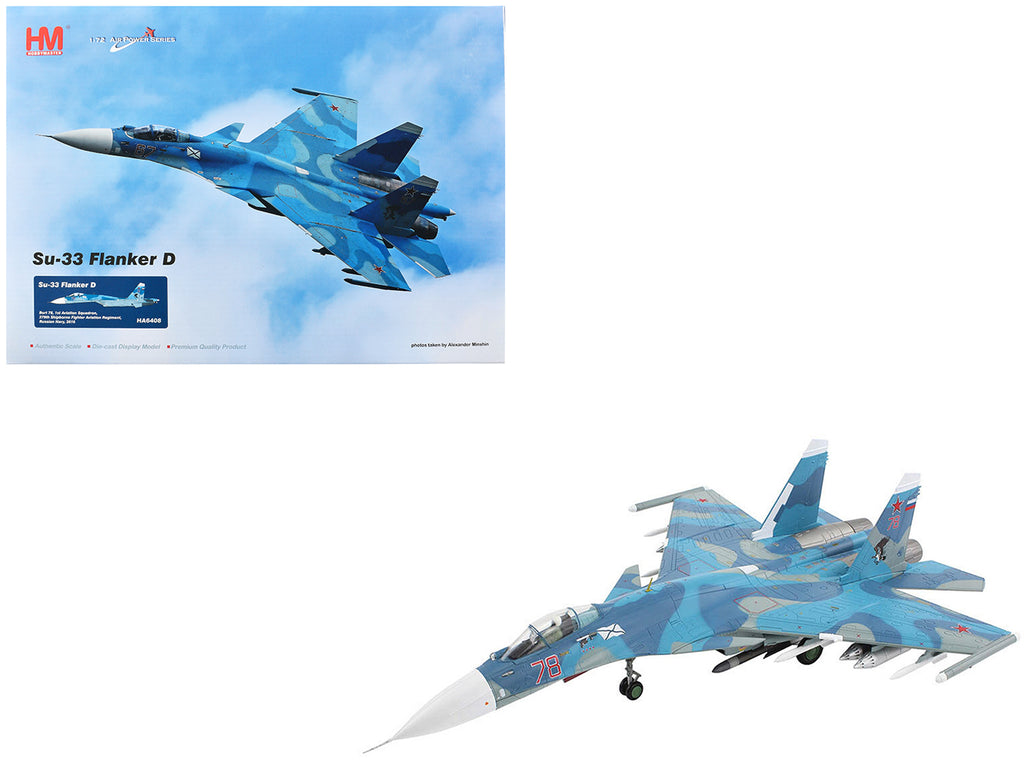 Sukhoi Su-33 Flanker D Fighter Aircraft "1st Aviation Squadron 279th S ...