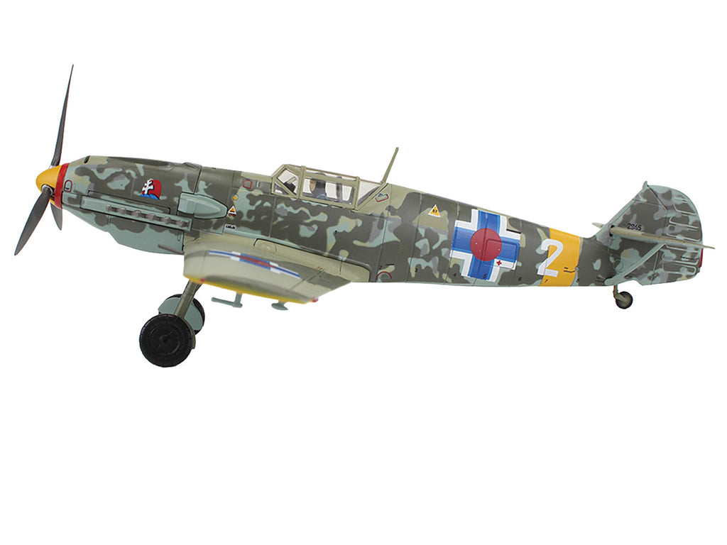 Messerschmitt Bf 109E-3 Fighter Aircraft "White 2 Jan Reznak 13.(slow ...