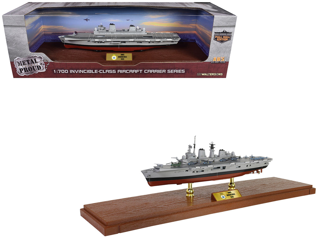 British HMS Invincible (R05) Aircraft Carrier Full-Hull Edition "Falkl ...
