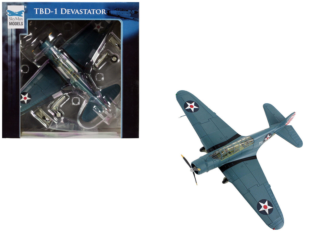 Douglas TBD-1 Devastator Bomber Aircraft "Lt. Cdr. James Brett VT-2 US ...