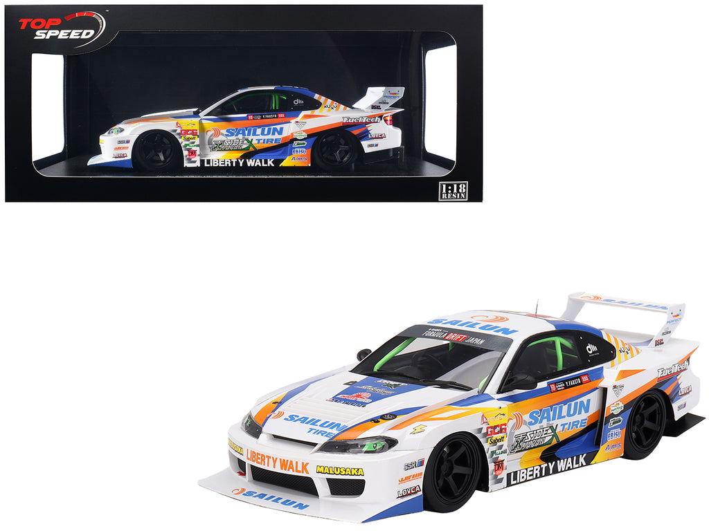 Nissan LB-Super Silhouette S15 SILVIA #555 Yukio Fausto "Formula Drift ...