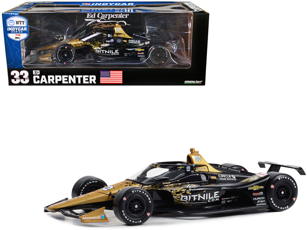 Dallara IndyCar #33 Ed Carpenter "Bitnile" Ed Carpenter Racing "NTT In ...