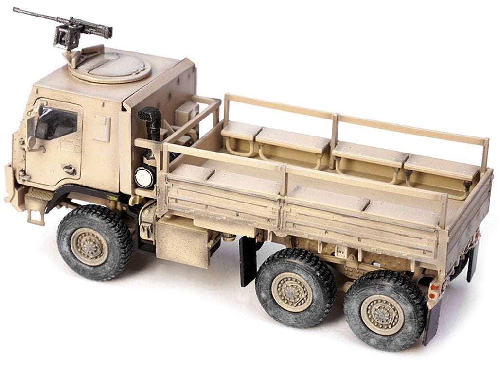 M1083 MTV (Medium Tactical Vehicle) Armored Cab Cargo Truck with Turre ...