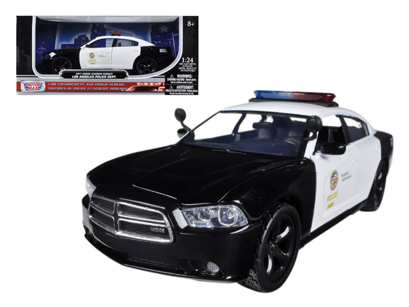 2011 Dodge Charger Pursuit LAPD Police Car 1/24 Diecast Model Car by M ...