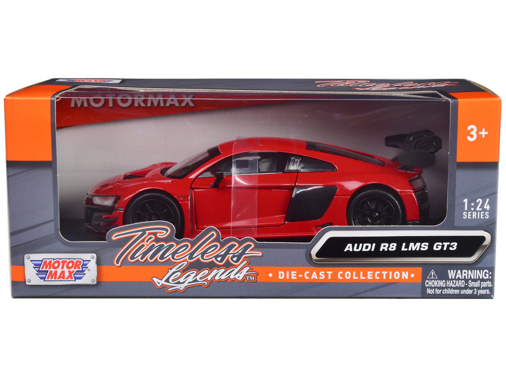 Audi R8 LMS GT3 Red "Timeless Legends" Series 1/24 Diecast Car Model b ...