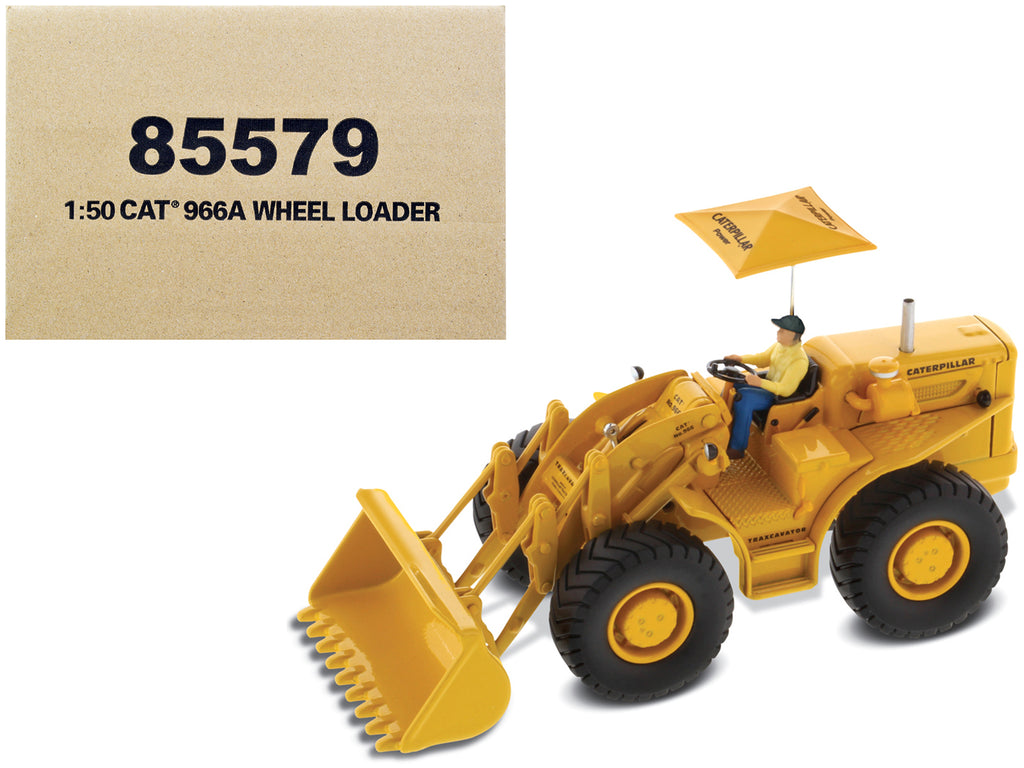 CAT Caterpillar 966A Wheel Loader Yellow with Operator "Vintage Series ...