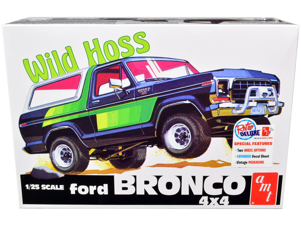Ford Bronco 4X4 "Wild Hoss" Plastic model Kit (Skill Level 2) 1/25 Sca ...