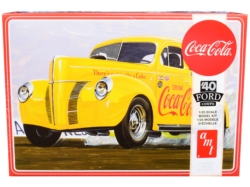1940 Ford Coupe "Coca-Cola" Plastic model Kit (Skill Level 3) 1/25 Sca ...
