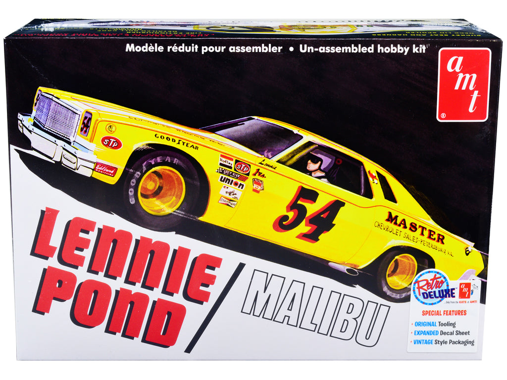 1974 Chevrolet Malibu Stock Car #54 Lennie Pond Plastic Model Kit (Ski ...