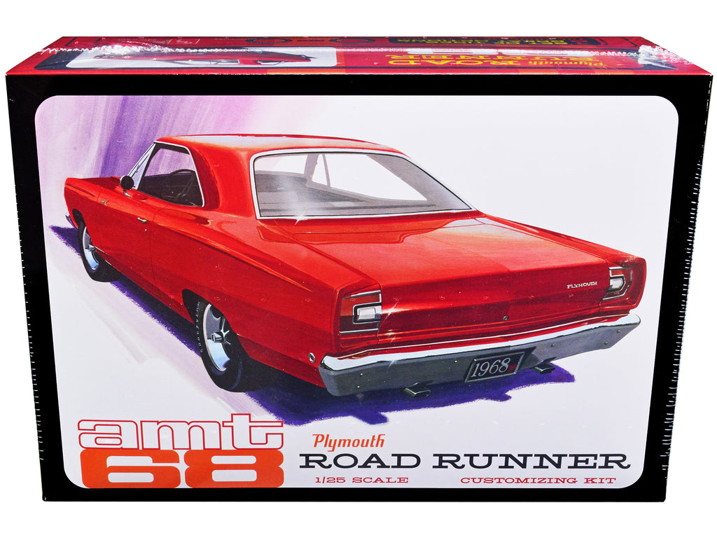 1968 Plymouth Road Runner Plastic Model Kit (Skill Level 2) 1/25 Scale ...