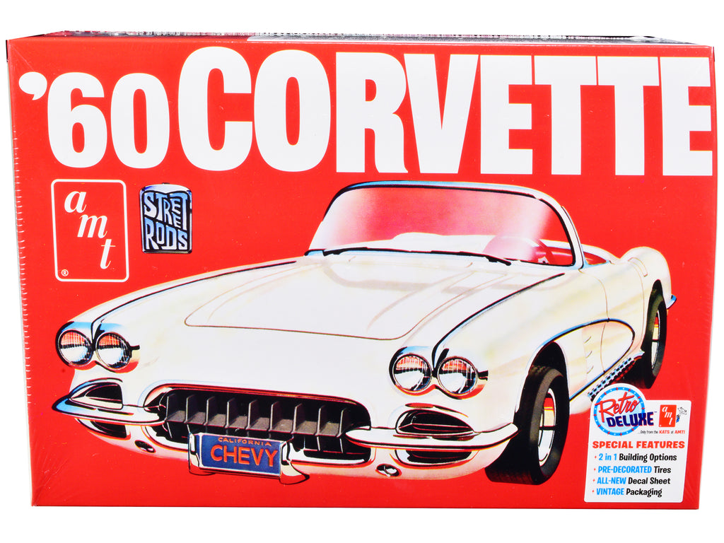 1960 Chevrolet Corvette "Street Rods" Plastic Model Kit (Skill Level 2 ...