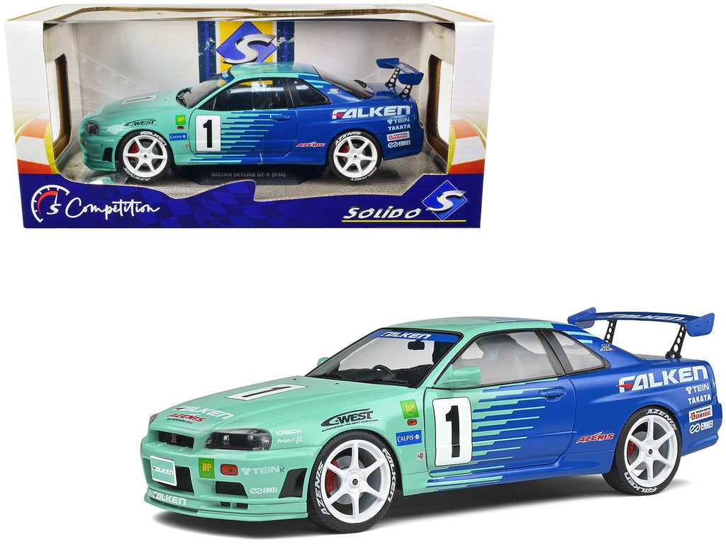 Nissan Skyline GT-R (R34) RHD (Right Hand Drive) #1 Hironori Takeuchi ...